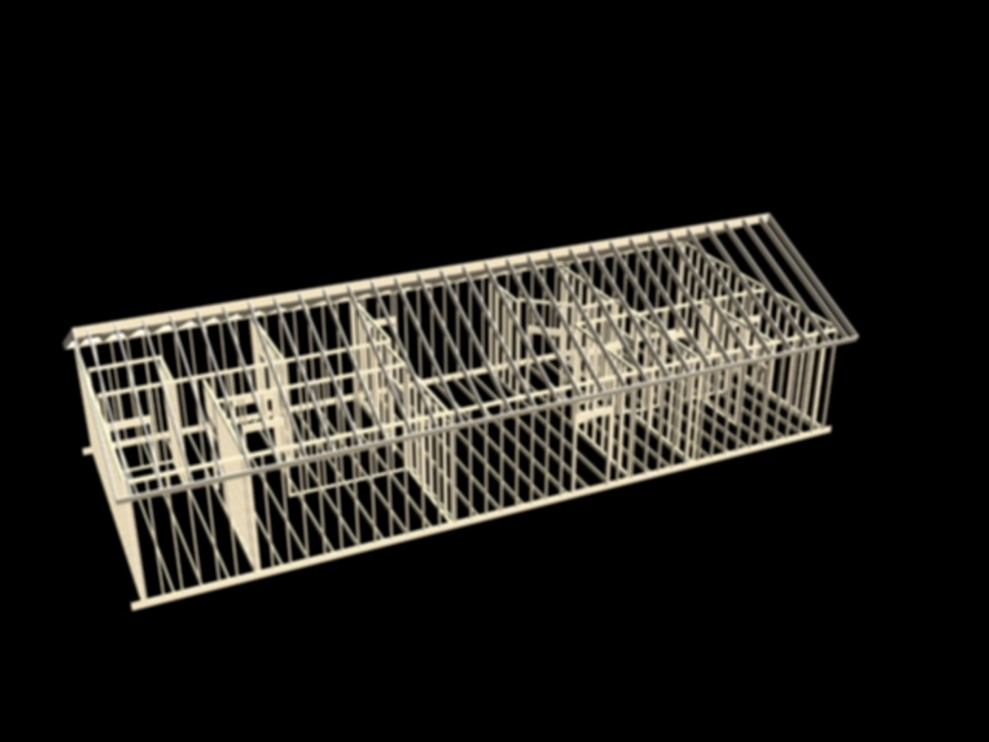 3d model of modular house