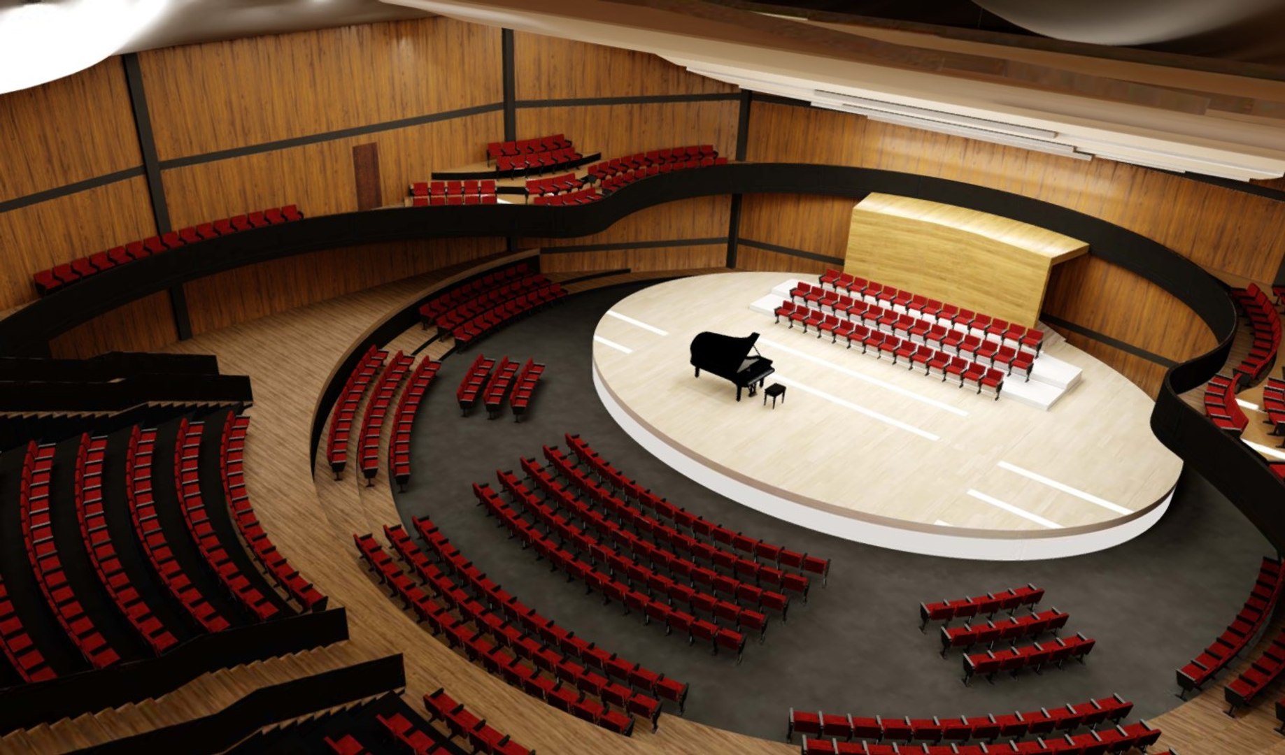3D Concert Hall Vr Scene Model - TurboSquid 1598849