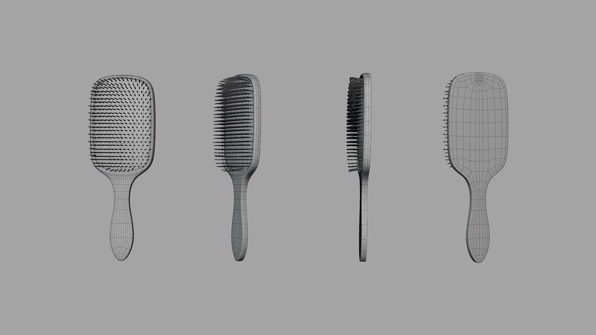 3D Hair brush model - TurboSquid 2169345