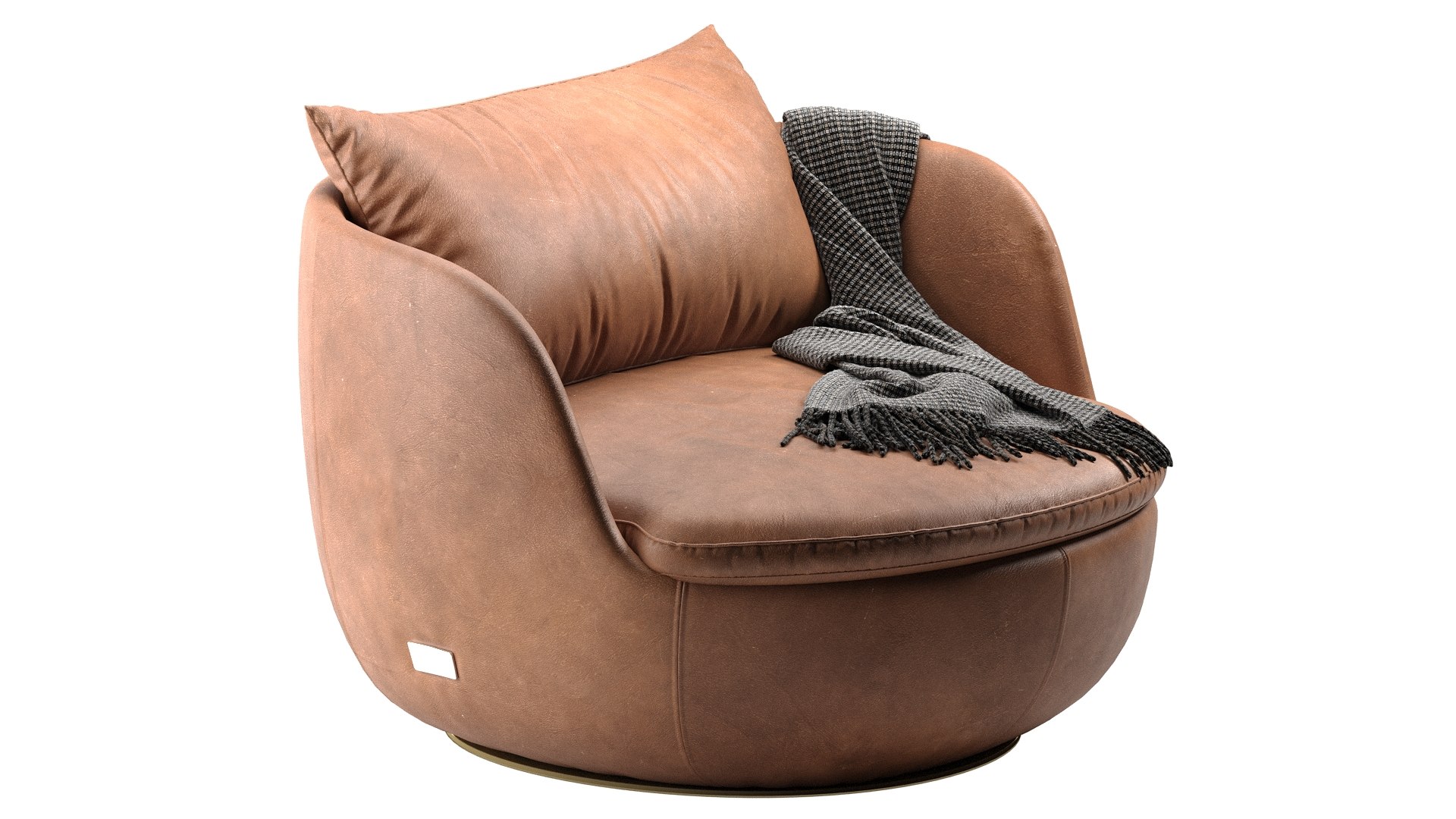 3D Bart Swivel Lounge Chair - TurboSquid 2068199