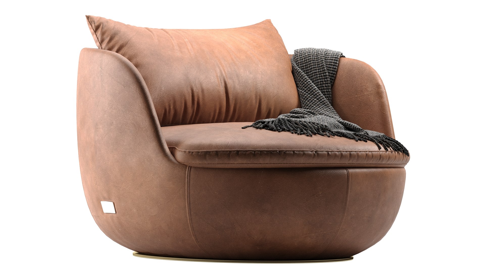3D Bart Swivel Lounge Chair - TurboSquid 2068199