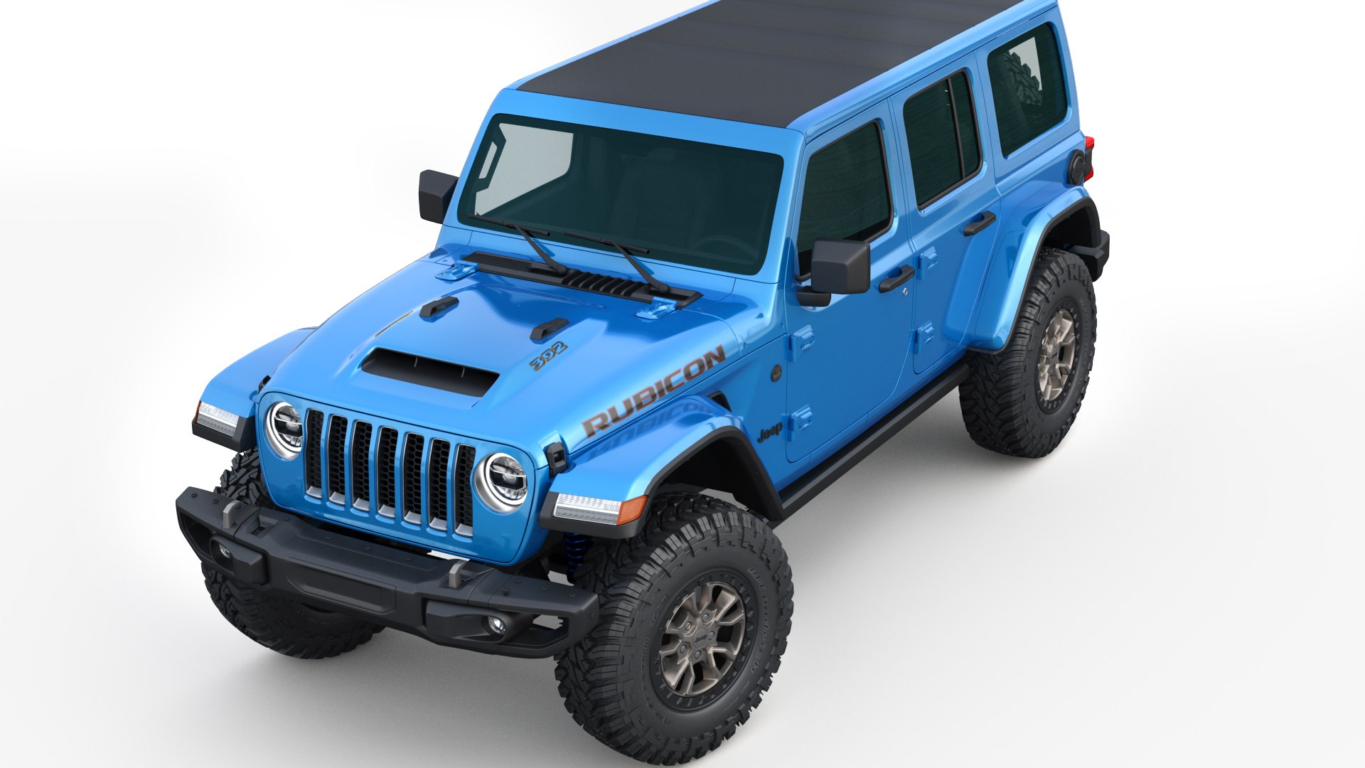3D Model Jeep Wrangler Rubicon 392 - TurboSquid 1656422