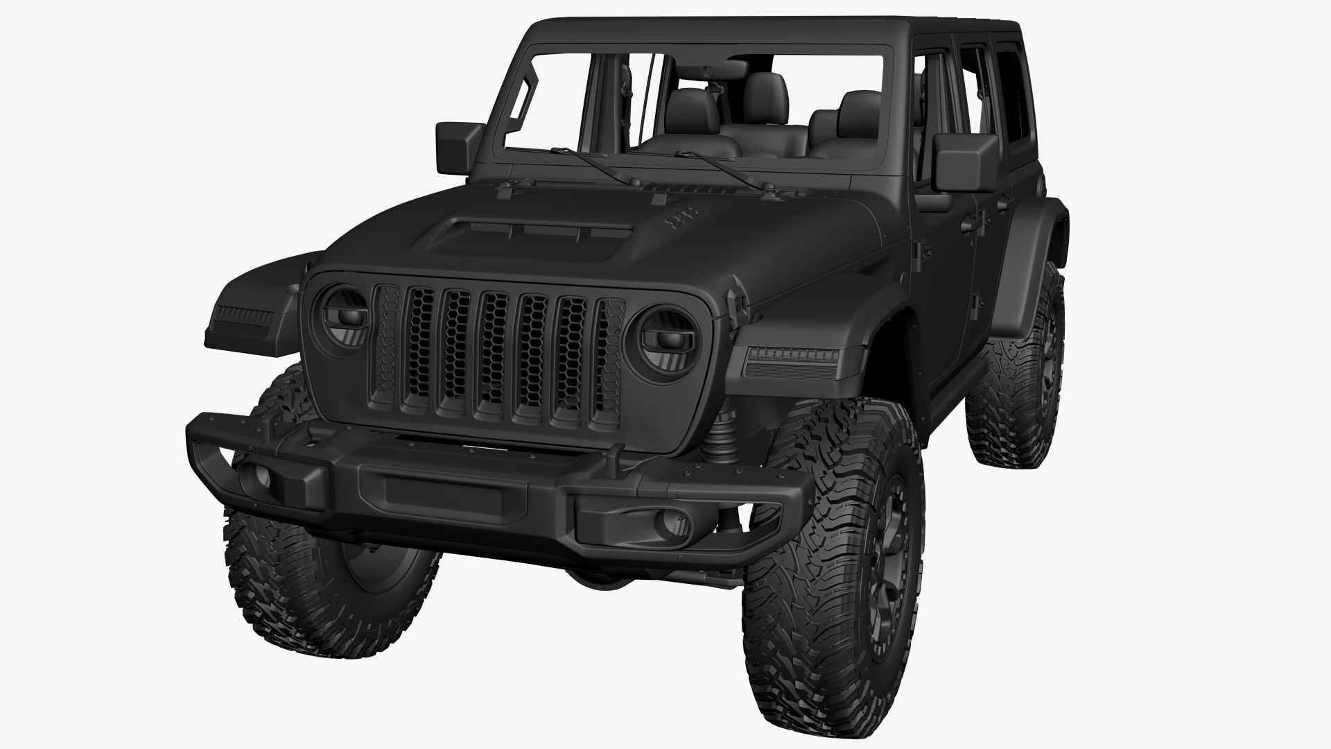 3D model jeep wrangler rubicon 392 - TurboSquid 1656422