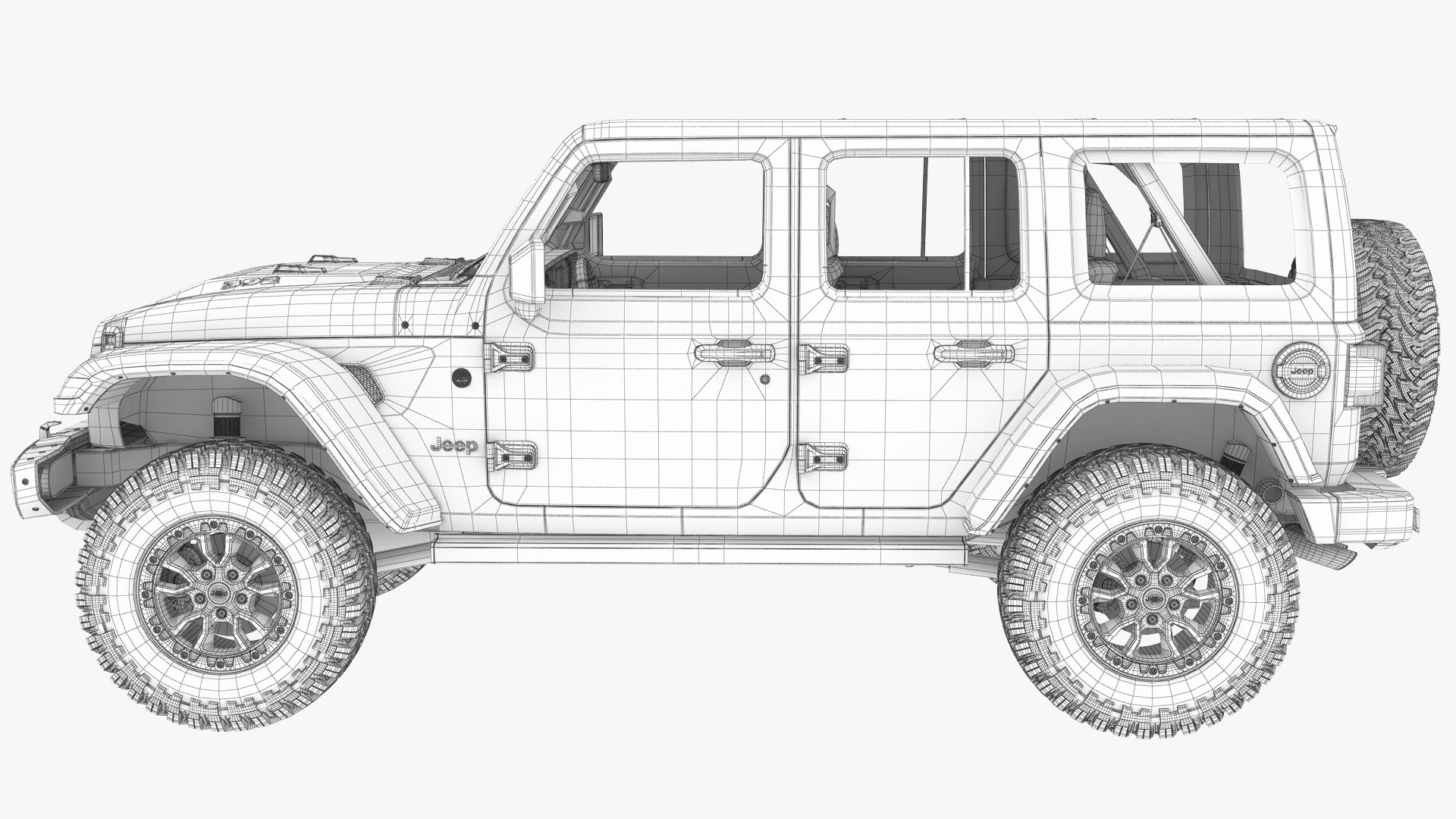 3D model jeep wrangler rubicon 392 - TurboSquid 1656422