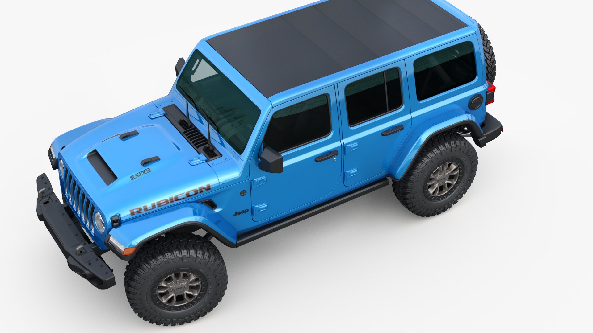 3D Model Jeep Wrangler Rubicon 392 - TurboSquid 1656422