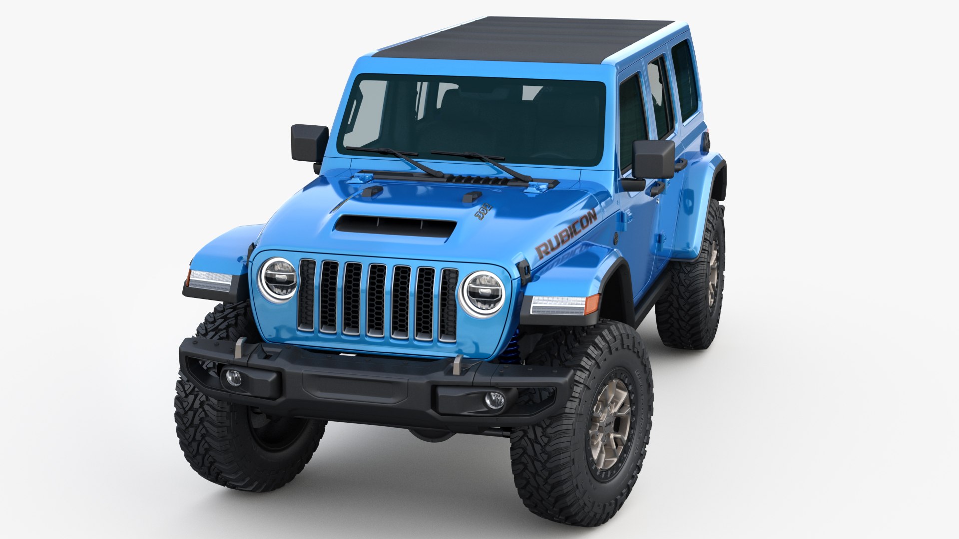 3D Model Jeep Wrangler Rubicon 392 - TurboSquid 1656422