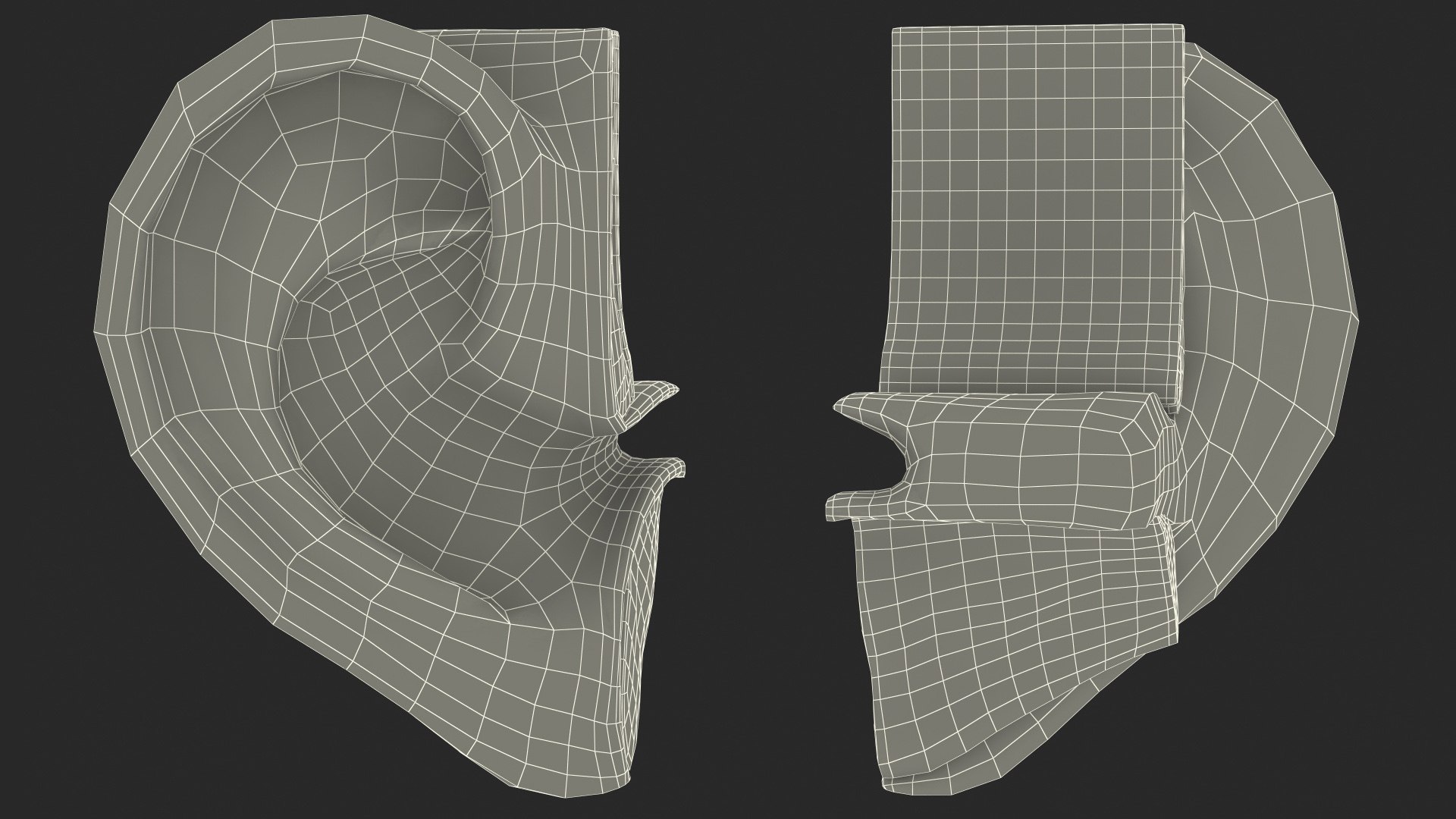 3D Model Ear Structure - TurboSquid 1645892