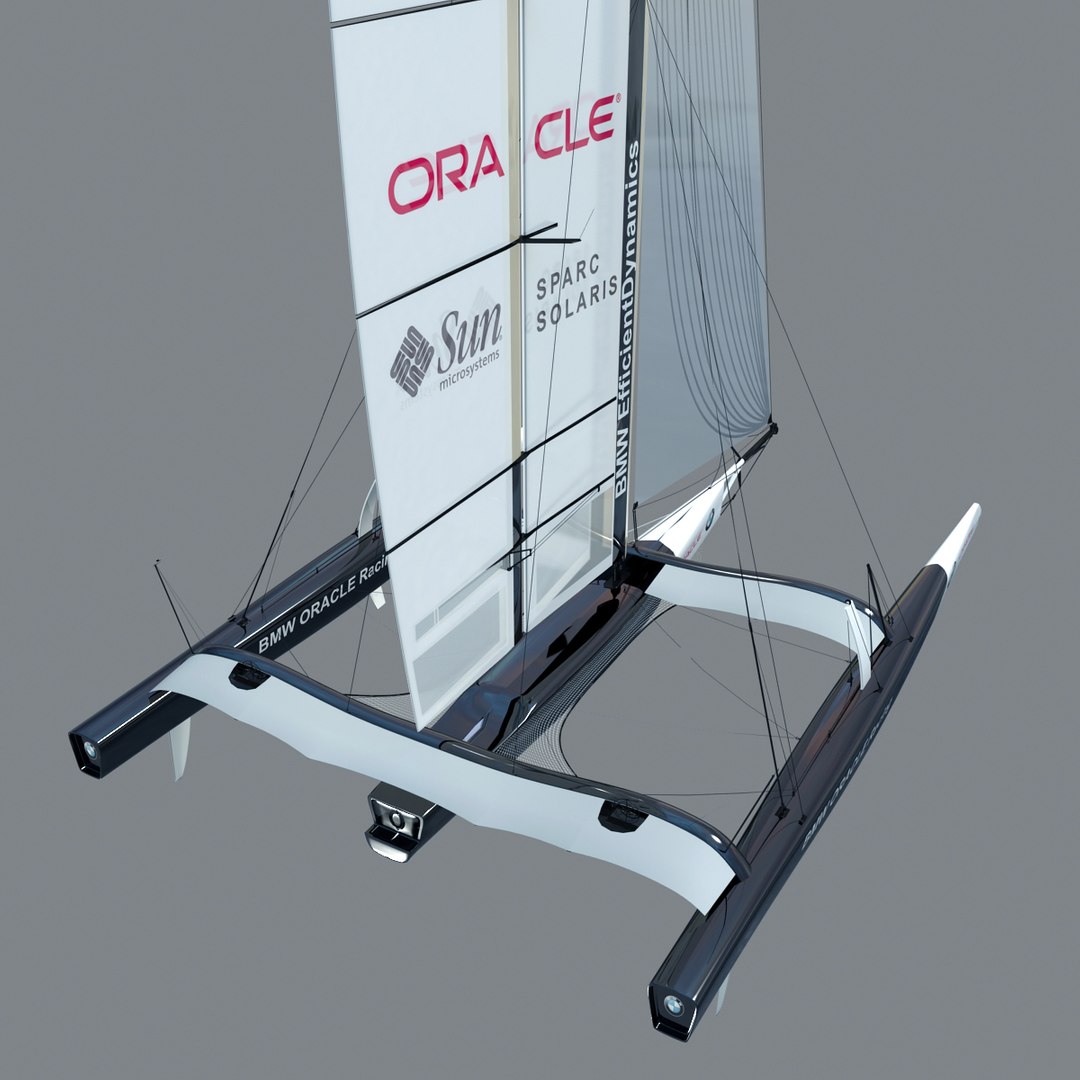 3d model america s cup boats