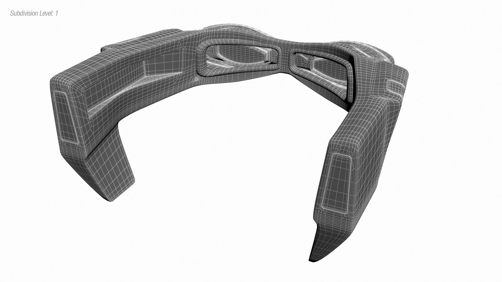 Sci-fi Goggles V02 3D Model - TurboSquid 1562932