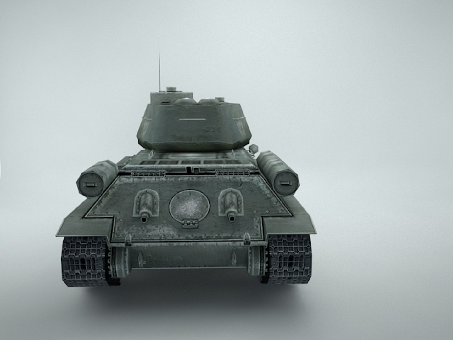3d Model T-34 Tank