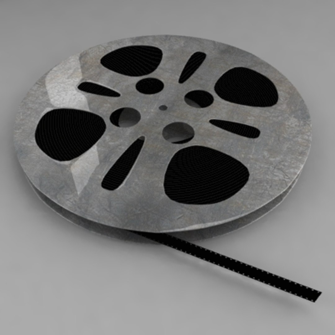 3ds max film reel