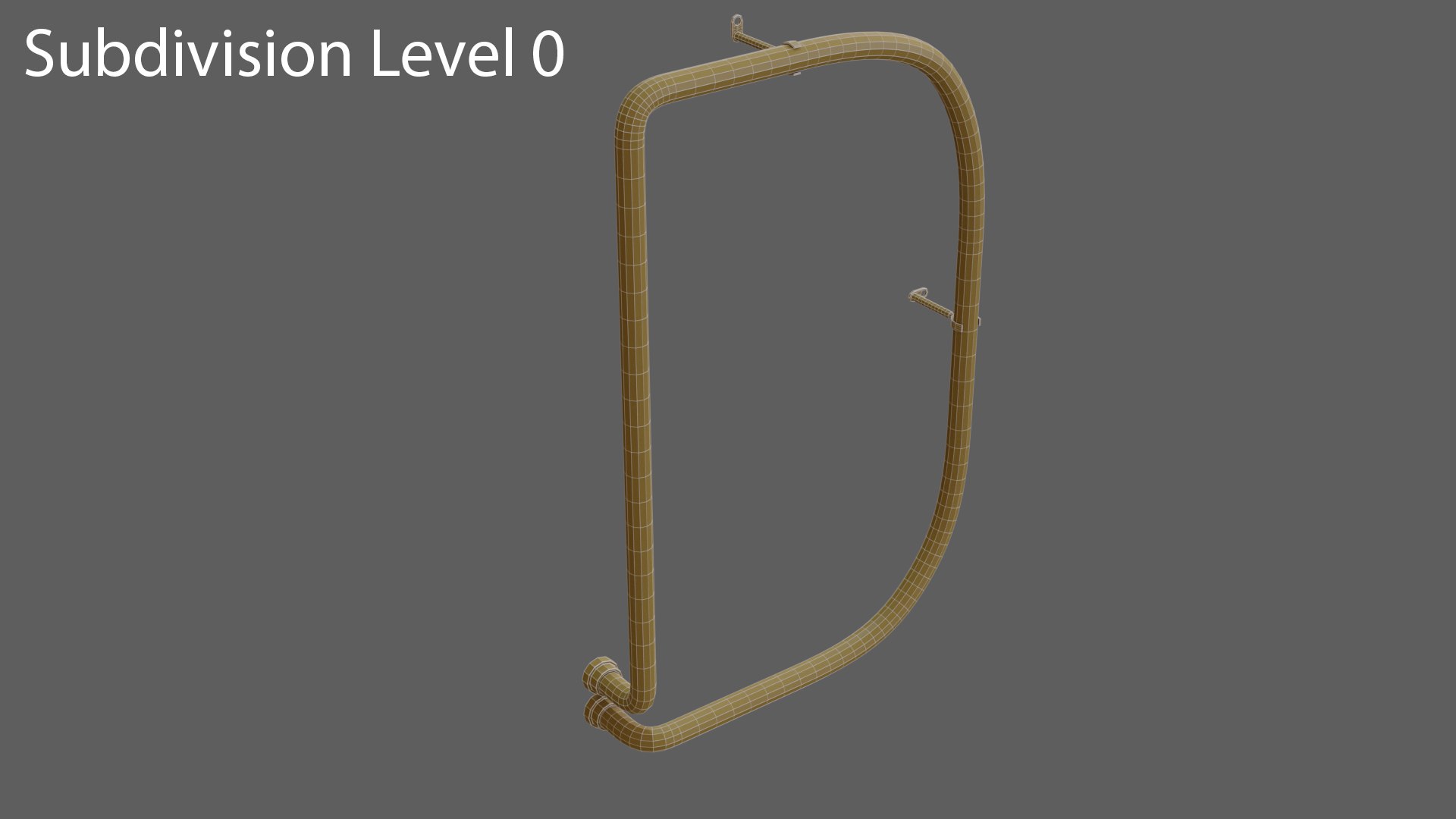 Neon Red Alphabet D 3D - TurboSquid 2139785