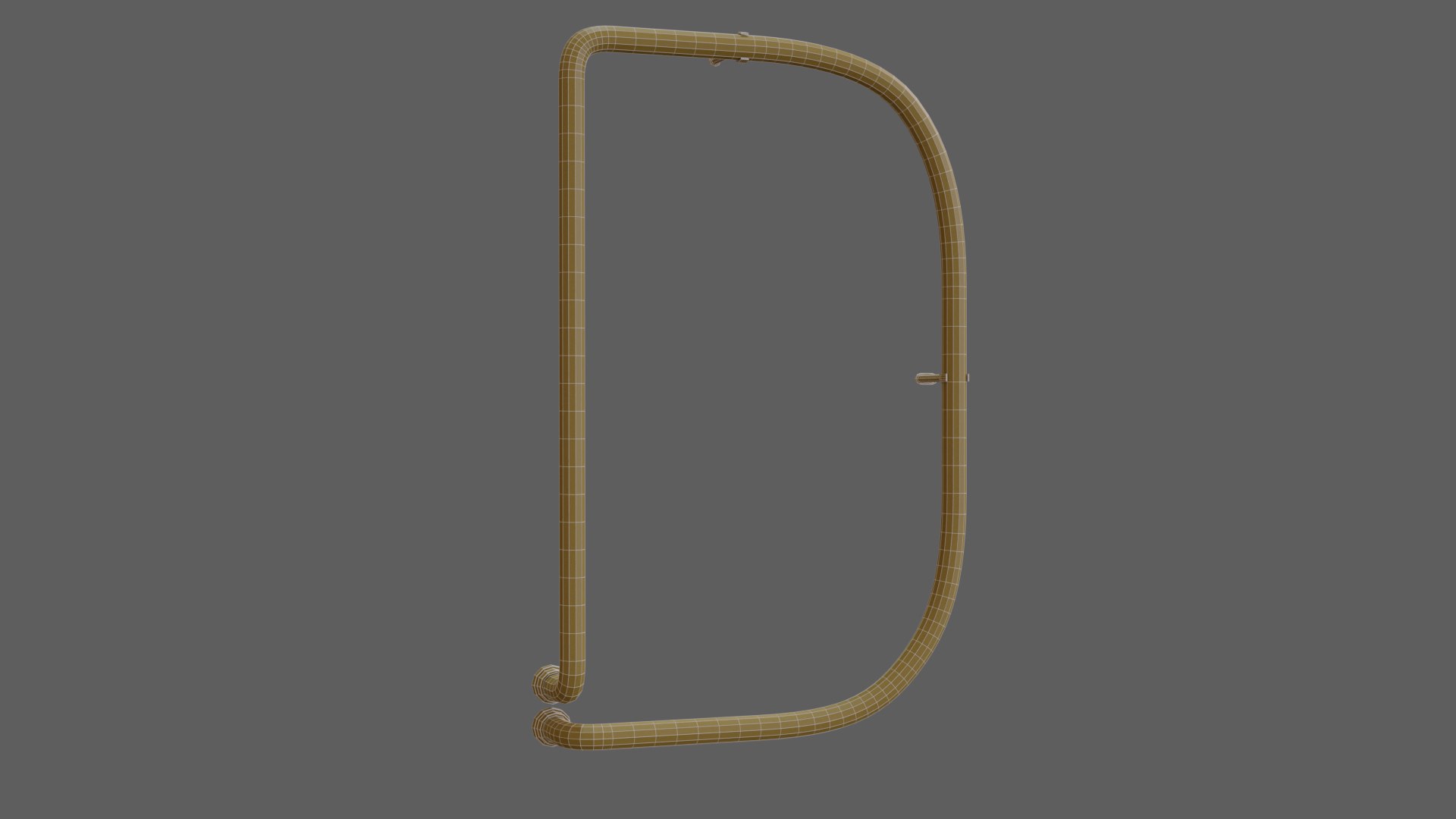 Neon Red Alphabet D 3D - TurboSquid 2139785