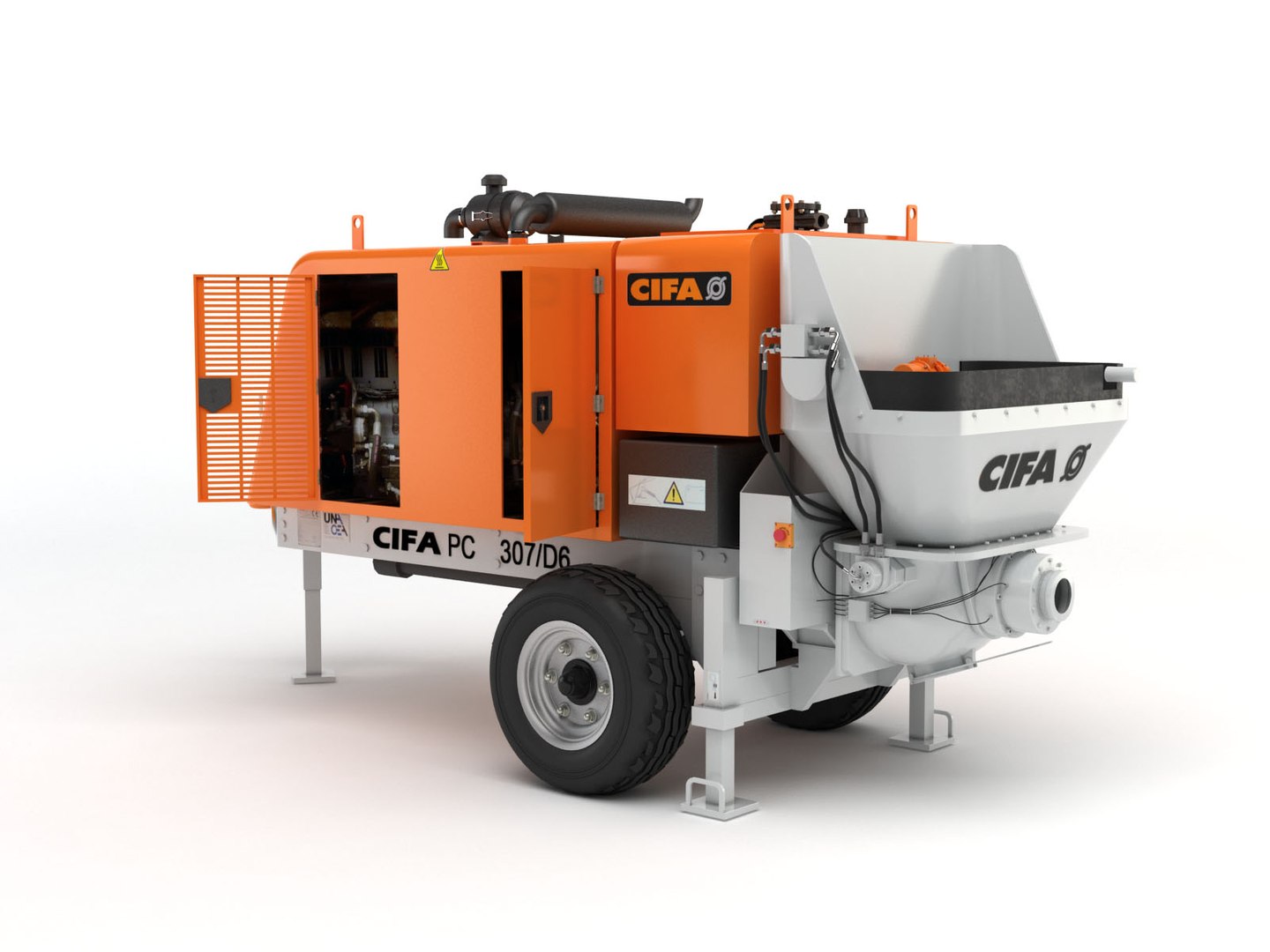 Max Portable Concrete Pump Cifa