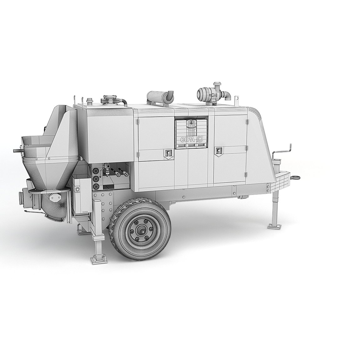 Max Portable Concrete Pump Cifa