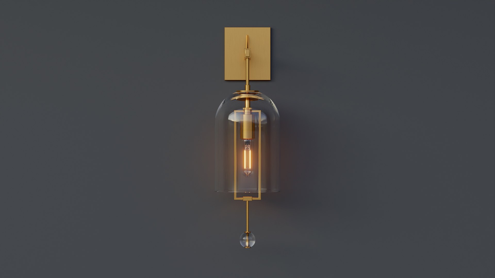 Fulcrum Sconce Model - TurboSquid 2130274