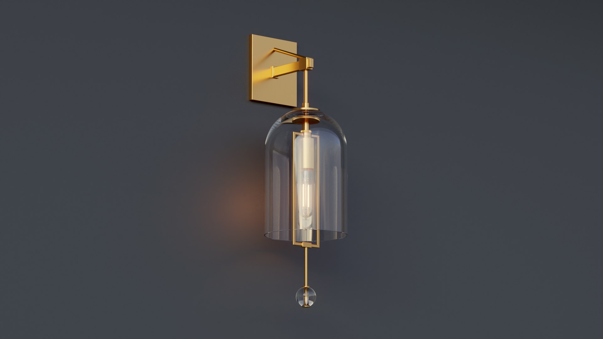 Fulcrum Sconce Model - TurboSquid 2130274
