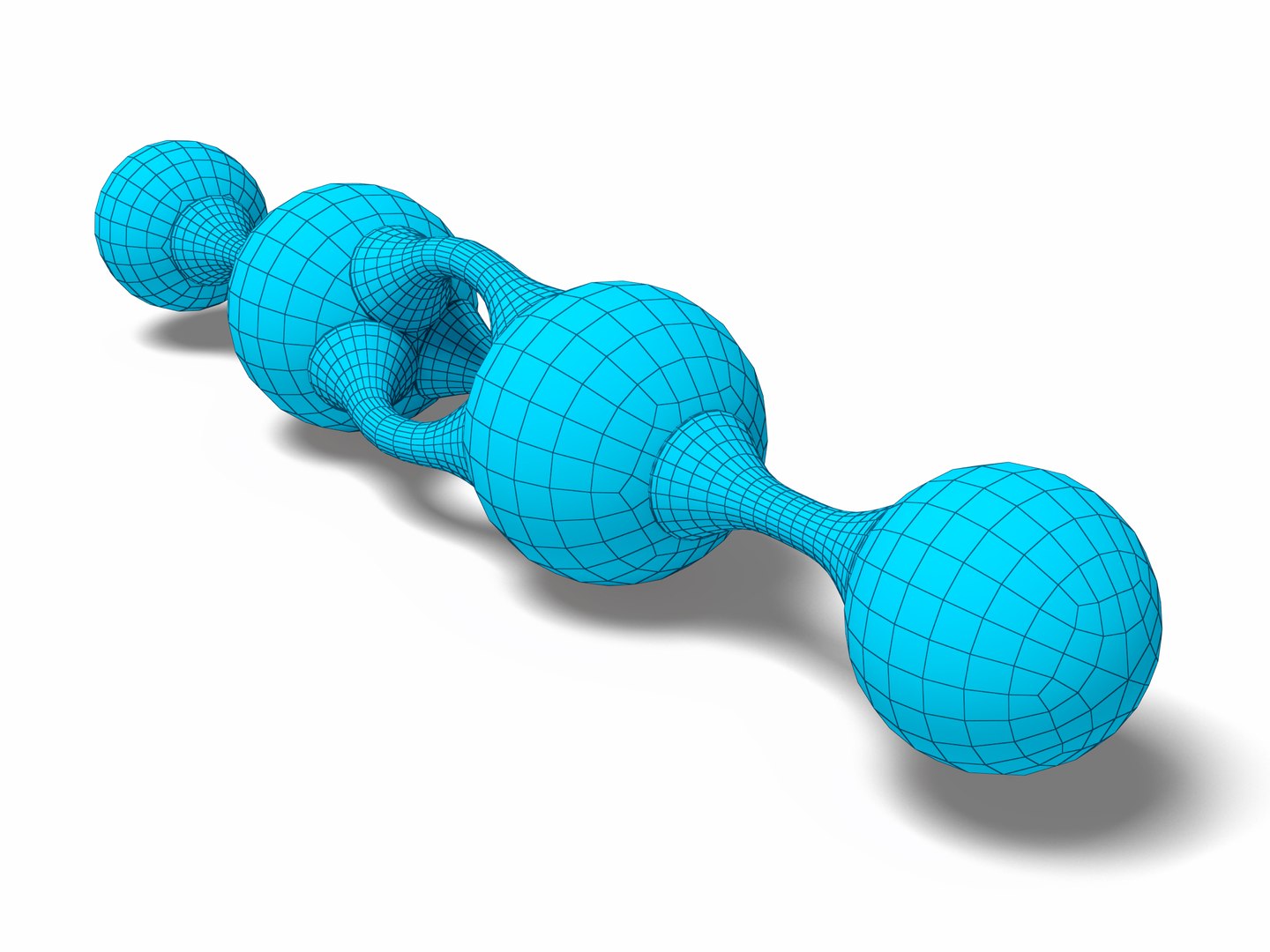 Acetylene Molecule C2h2 Modeled 3D - TurboSquid 1538066