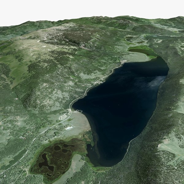 Monte Fish Lake Hightop estado de Utah EUA Modelo 3D - TurboSquid 2204042