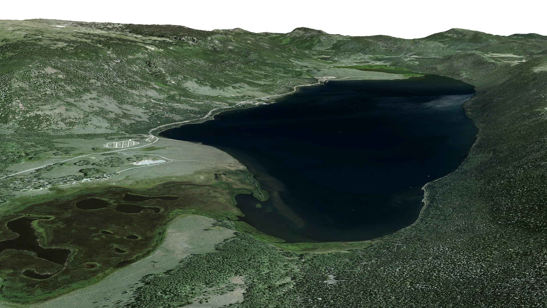 3D Mount Fish Lake Hightop State Of Utah USA Model - TurboSquid 2204042