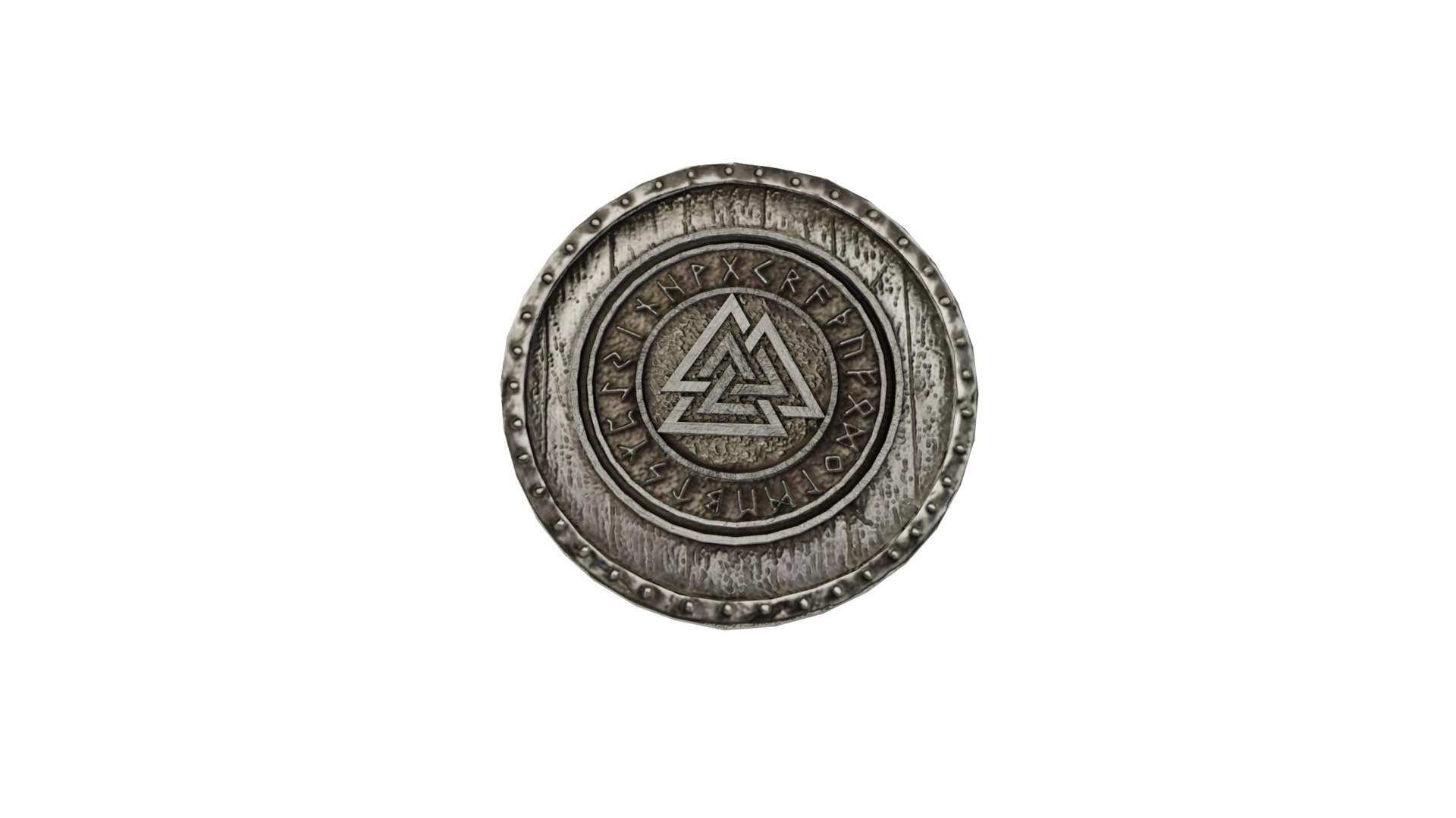 3D Shield Valknut Model - TurboSquid 2247474
