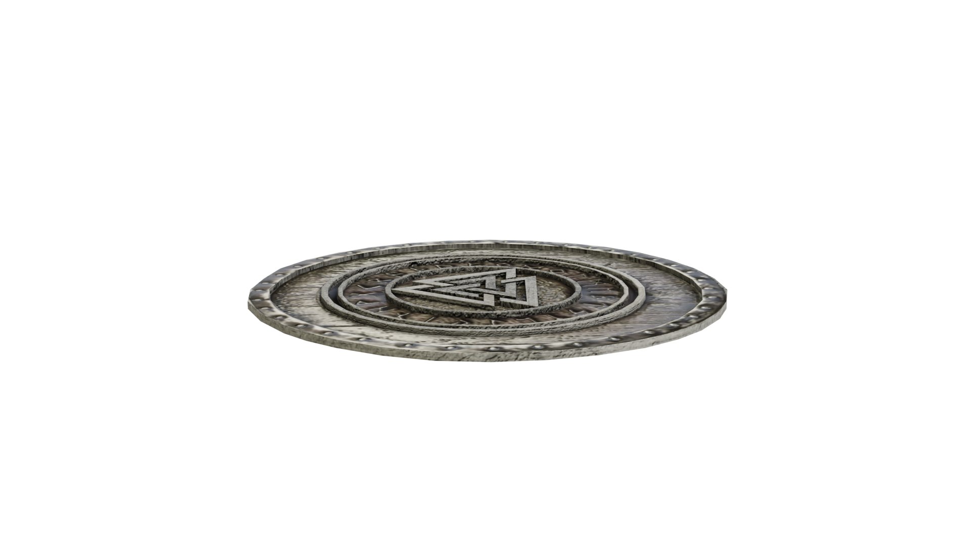 3D Shield Valknut Model - TurboSquid 2247474