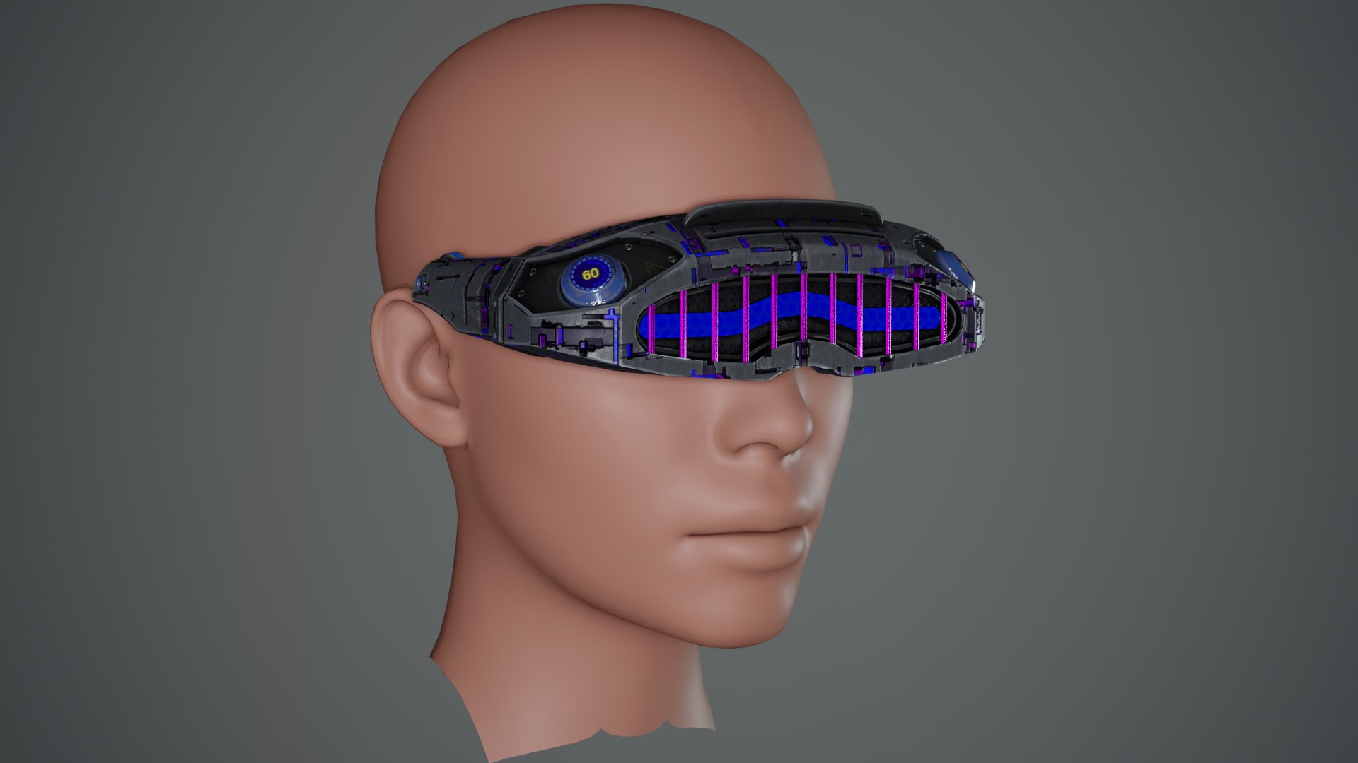 Sci Fi Glasses Goggles 1 Model - TurboSquid 2294482