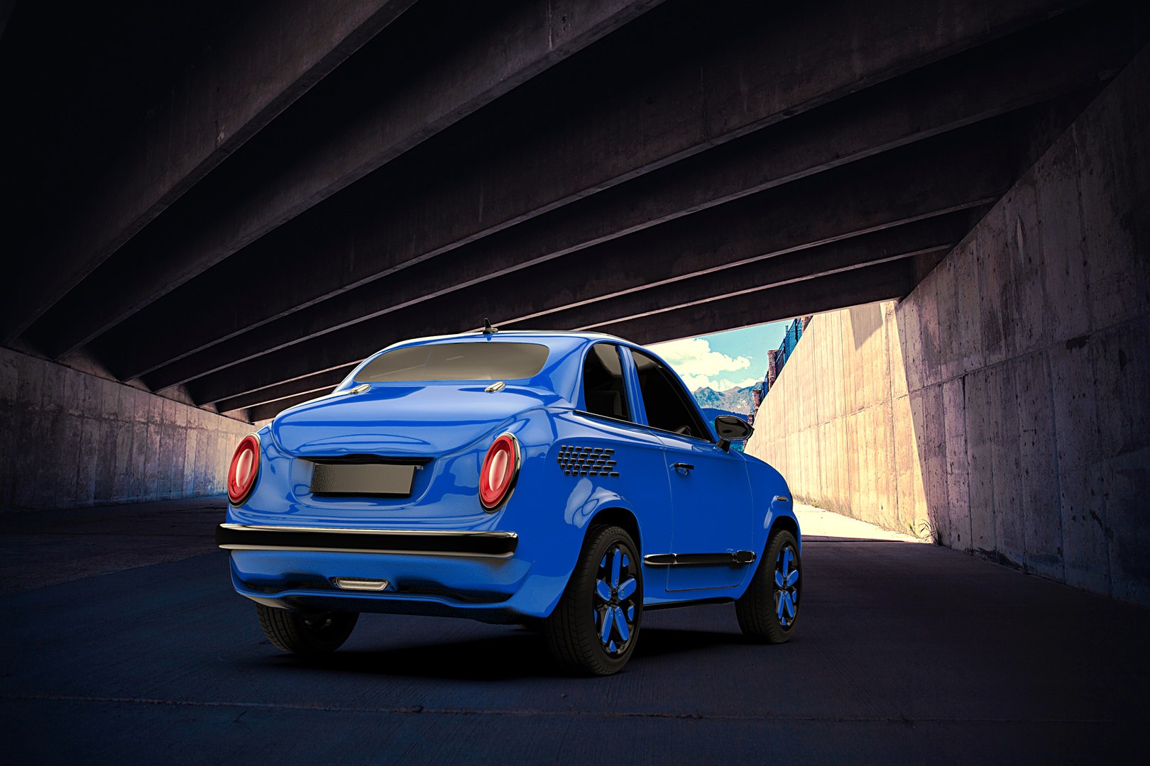 3D Zaz-newERA Concept Hatchback - TurboSquid 2044980