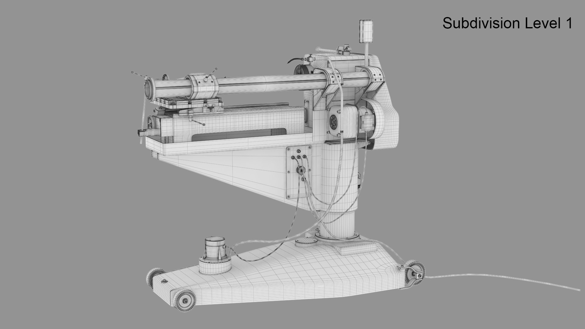 Lathe Machine 3D - TurboSquid 1983333