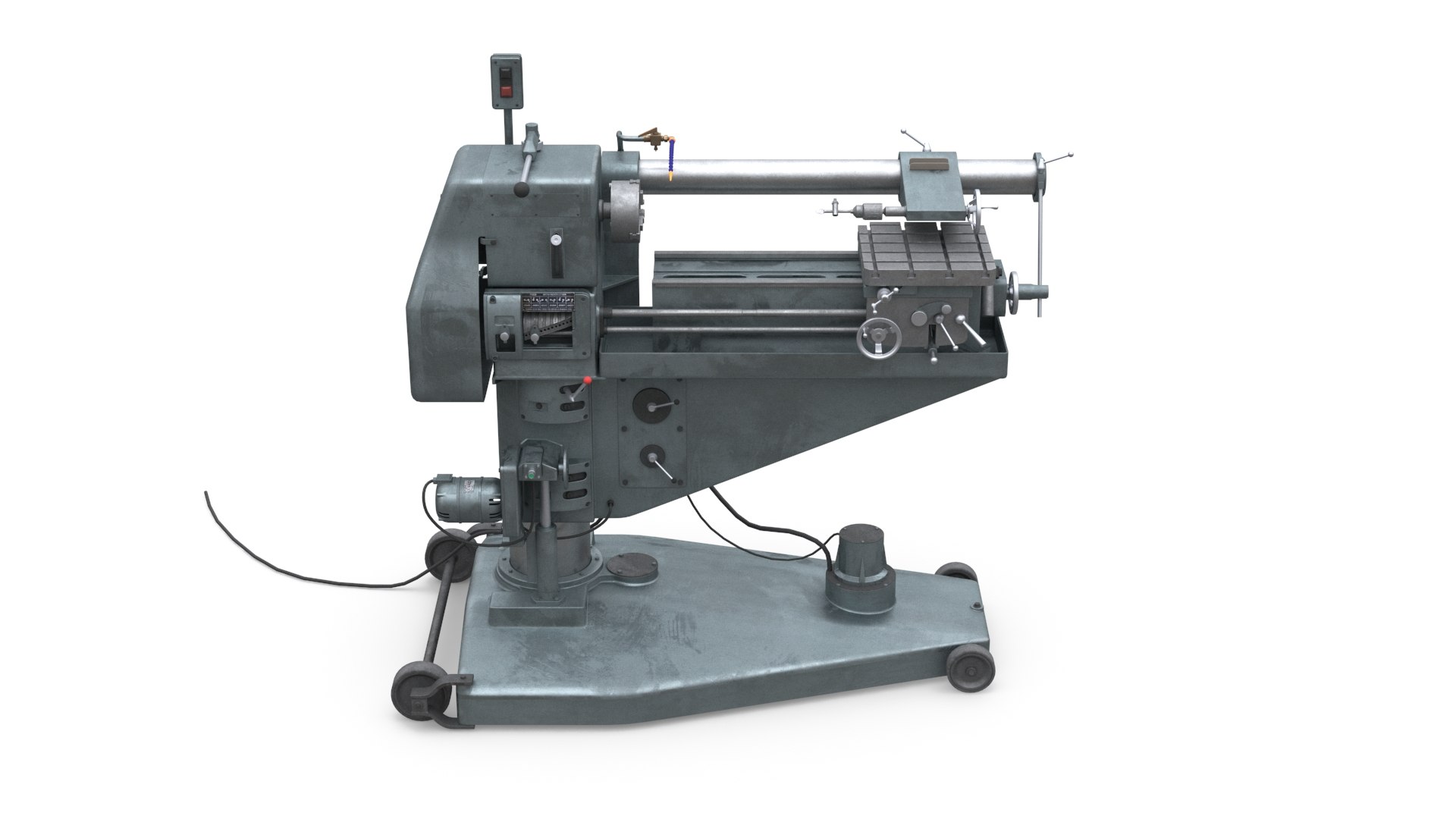 Lathe Machine 3D - TurboSquid 1983333