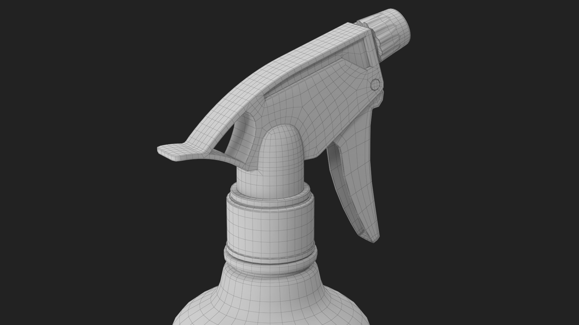 Spray bottle barber 3D model - TurboSquid 1634415