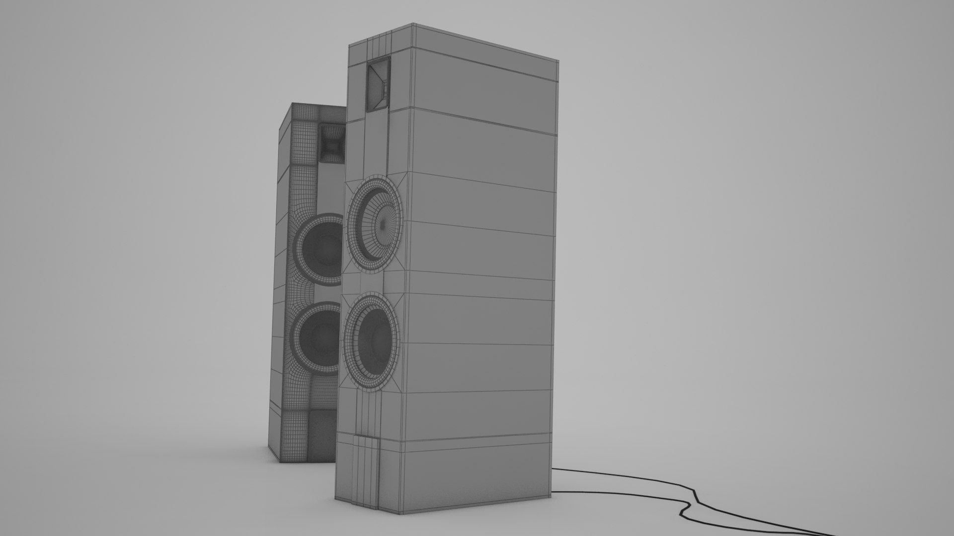 Speaker Buffer 3D - TurboSquid 1319335