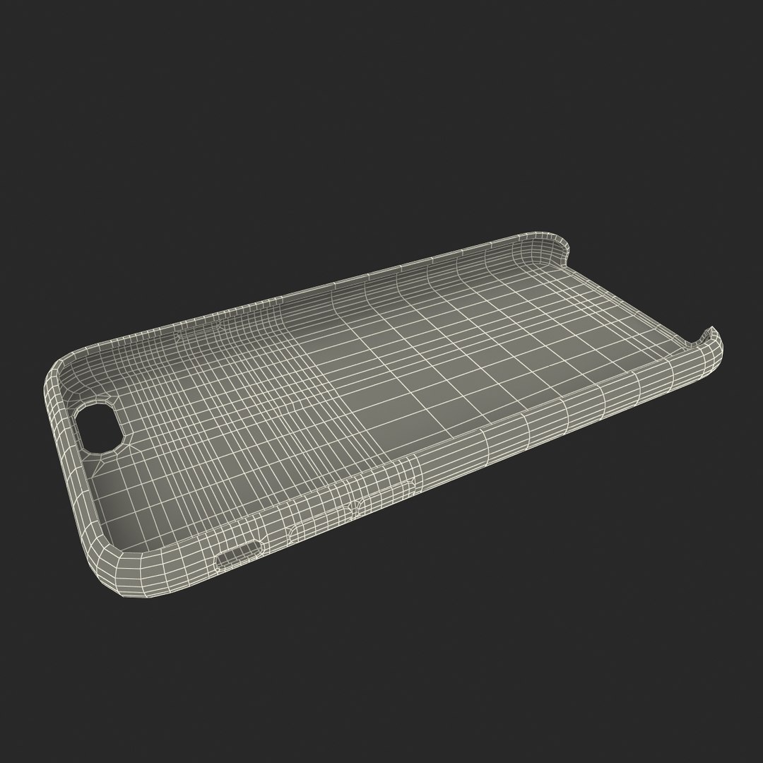 iphone 6 leather case 3d model