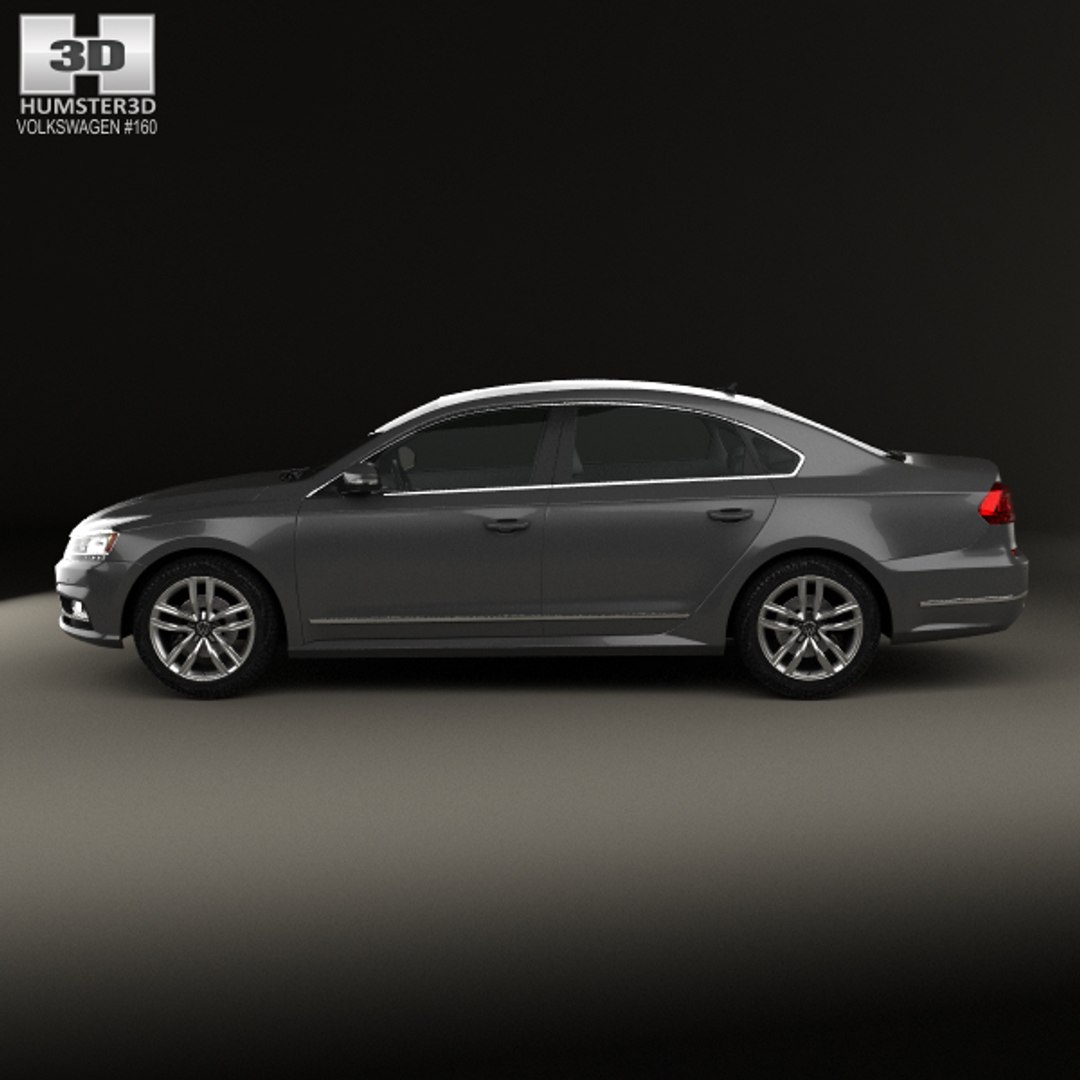 Volkswagen passat nms 3D model - TurboSquid 1241380