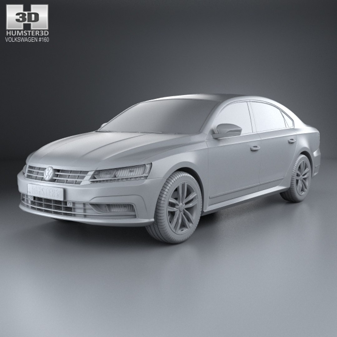 Volkswagen passat nms 3D model - TurboSquid 1241380