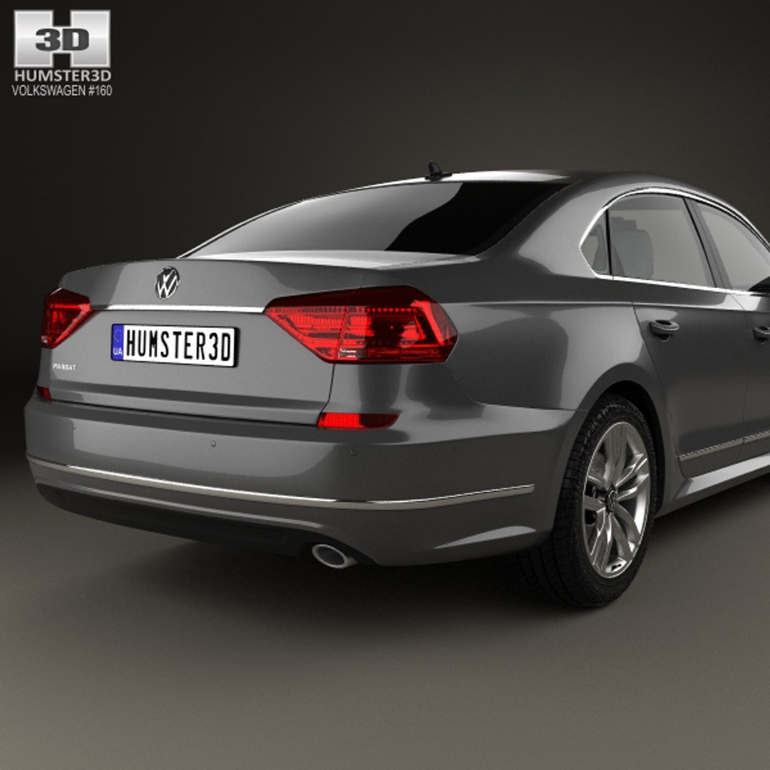 Volkswagen passat nms 3D model - TurboSquid 1241380