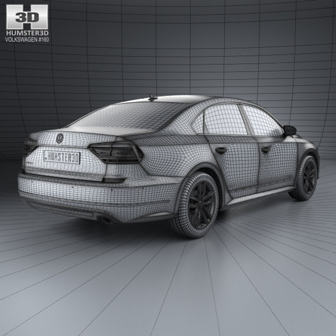 Volkswagen passat nms 3D model - TurboSquid 1241380
