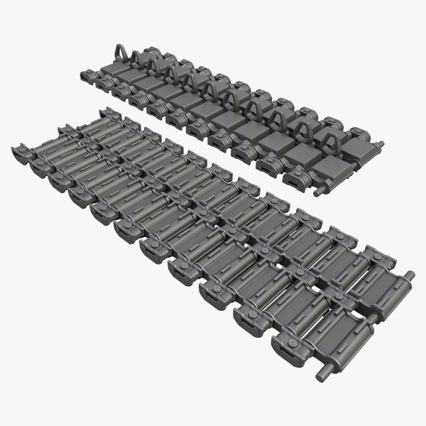 3d model continuous track