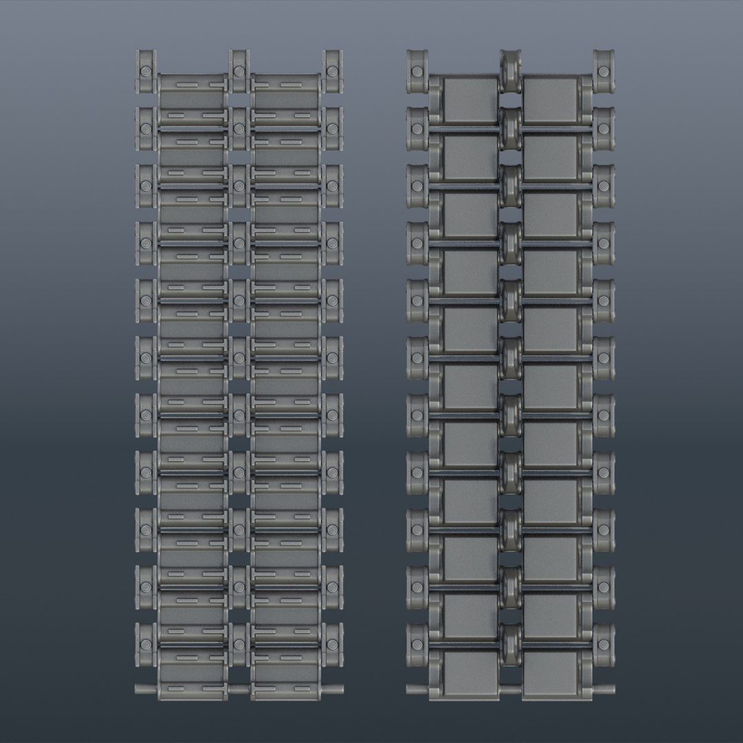 3d Model Continuous Track