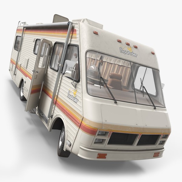 modelo 3d Autocaravana Breaking Bad Fleetwood Bounder 1986 Vintage ...