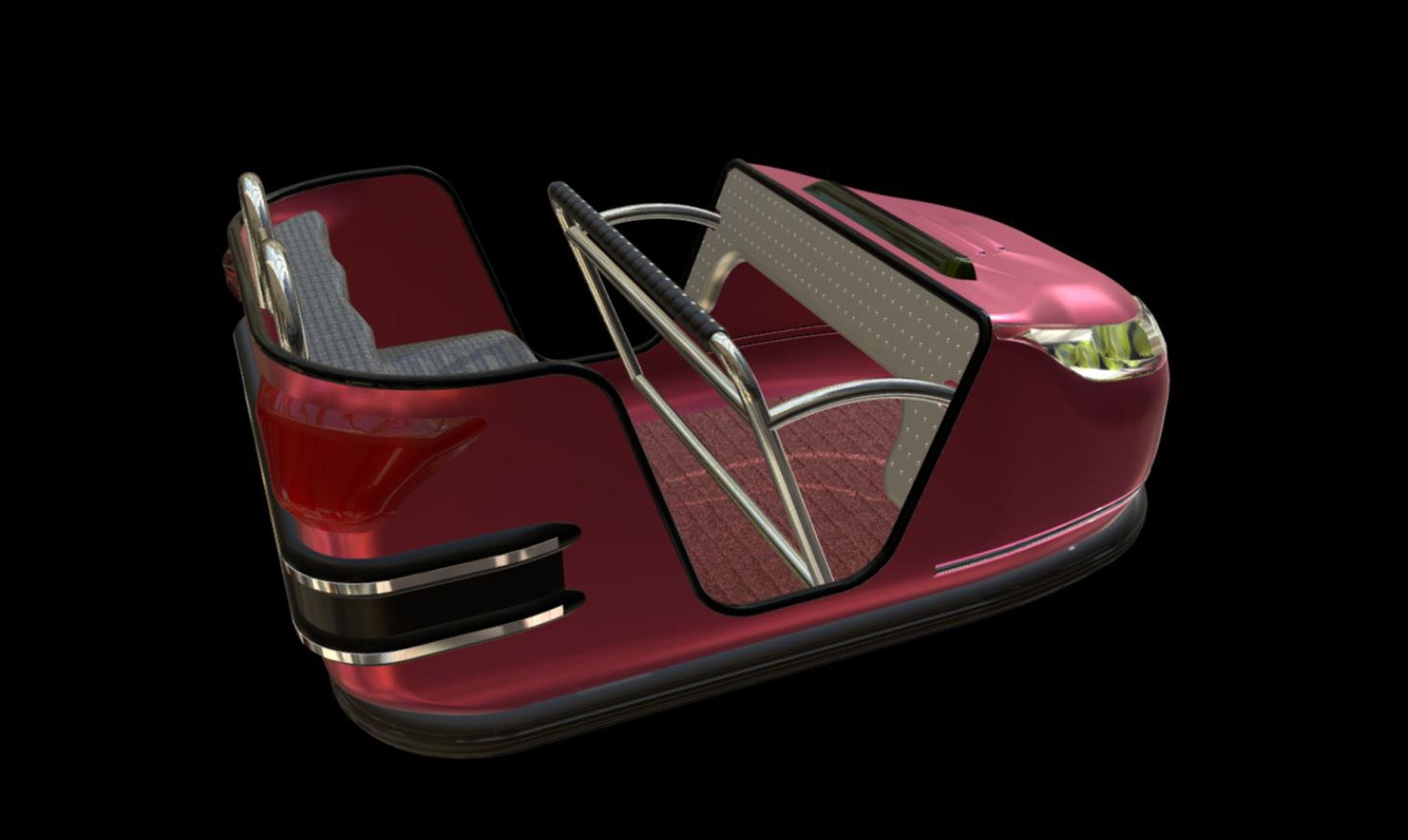 Funny Car 3D Model - TurboSquid 2340043