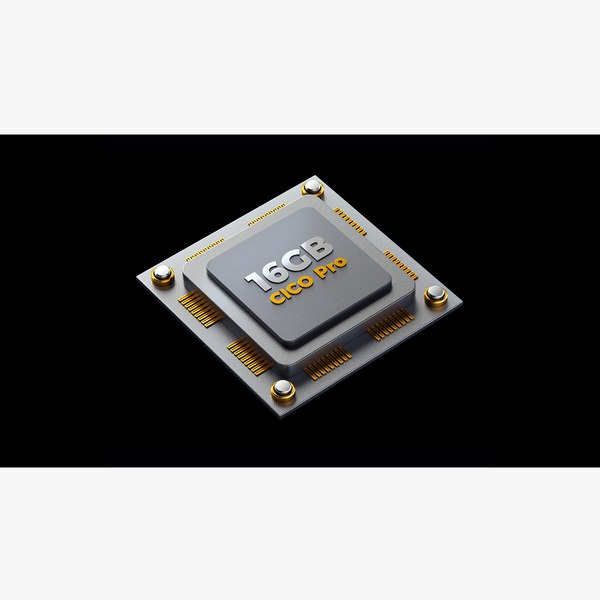 modelo 3d Modelo de microchip de placa de circuito - TurboSquid 2139148