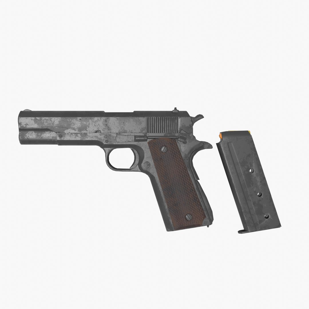M1911 Pistol 3D model - TurboSquid 1876300