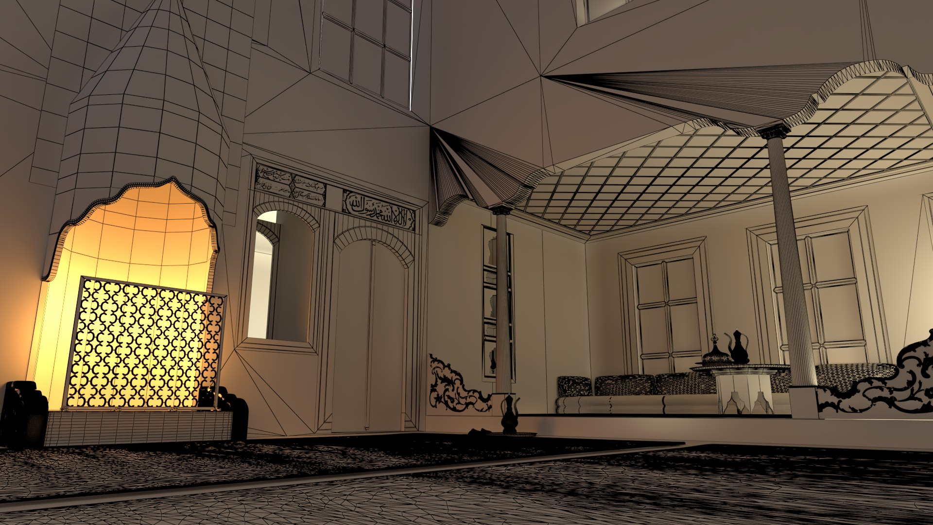 Topkapi Palace 3D Model - TurboSquid 1466281