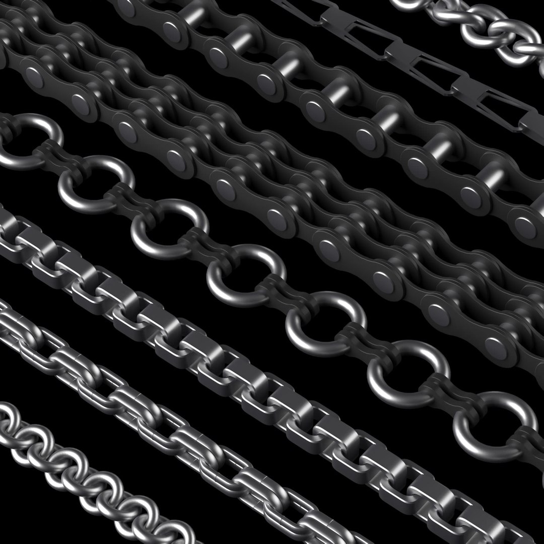 3D Chains Model - TurboSquid 1301079