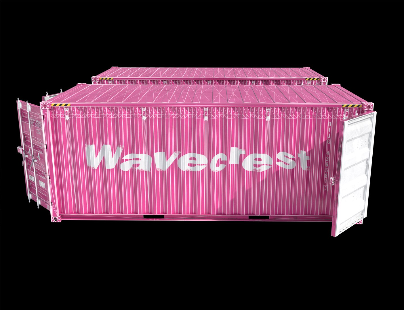 3D 20ft Cargo Container Pink - TurboSquid 2205842