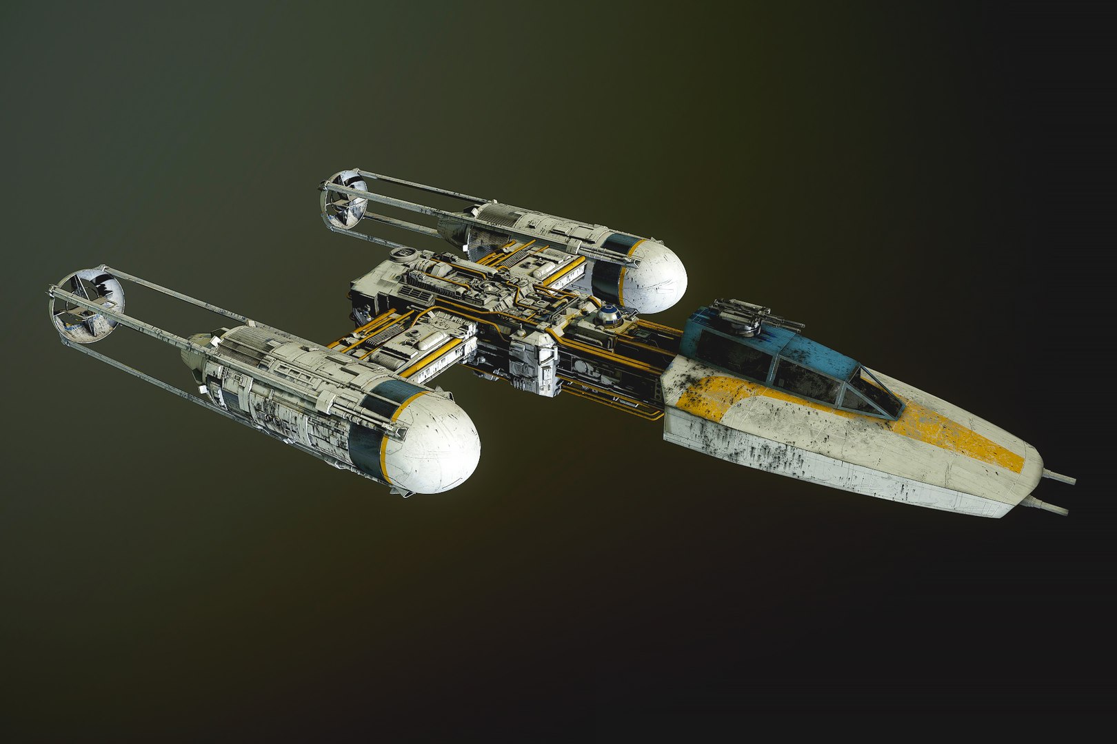 Y-wing Starfighter Star Wars 3D - TurboSquid 2049525