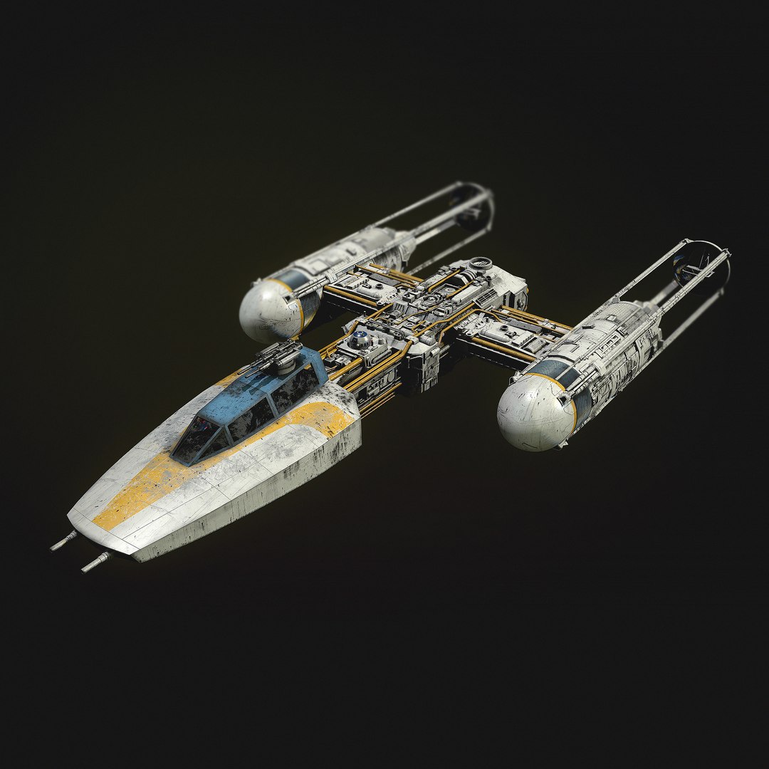Y-wing Starfighter Star Wars 3D - TurboSquid 2049525