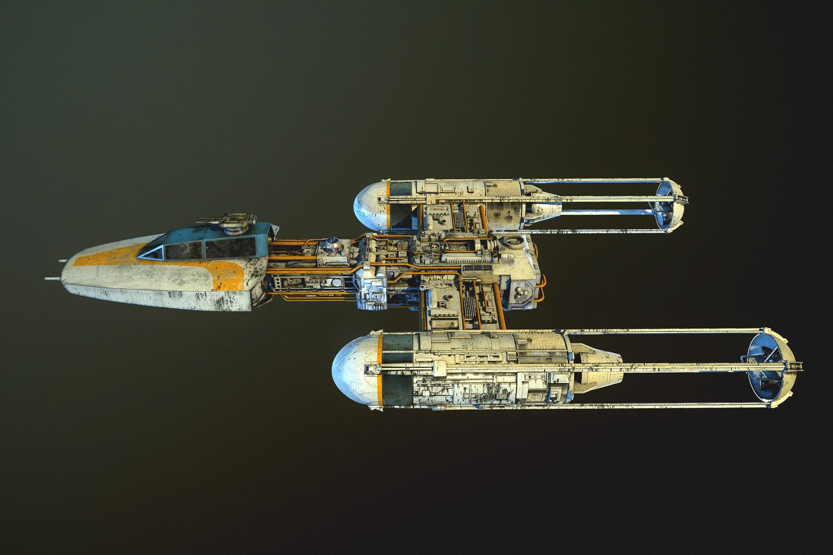 Y-wing Starfighter Star Wars 3D - TurboSquid 2049525