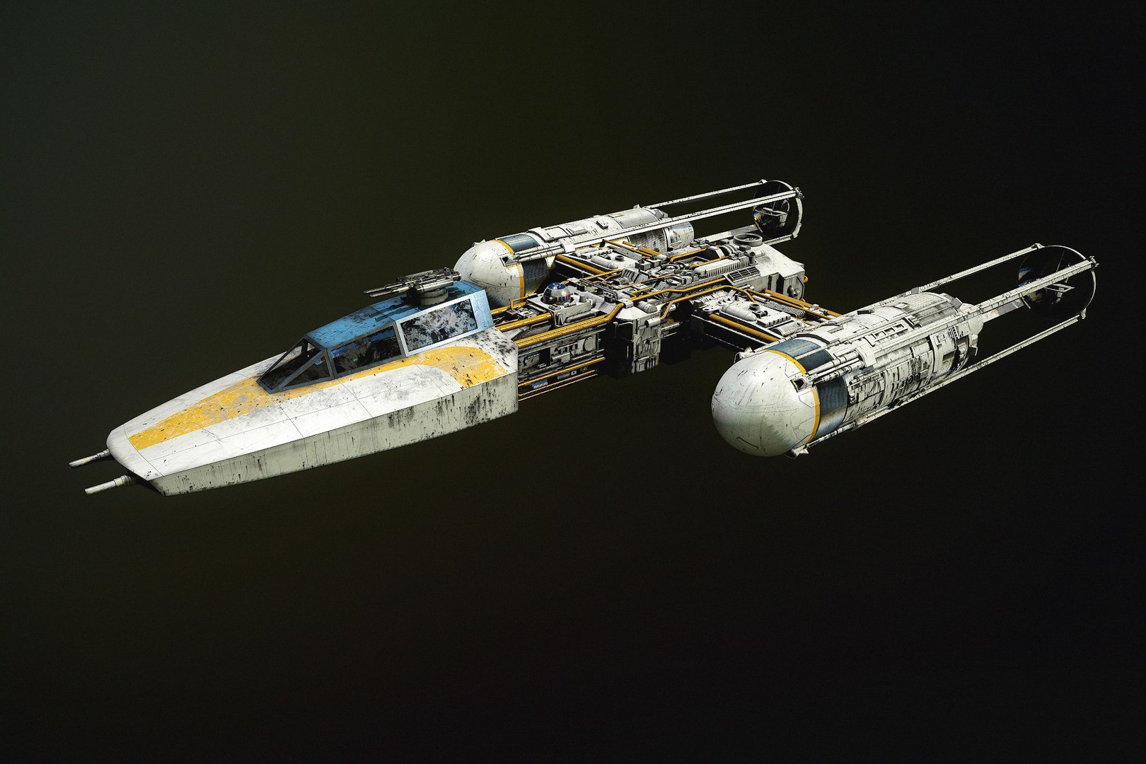 Y-wing Starfighter Star Wars 3D - TurboSquid 2049525